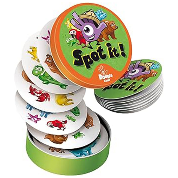 Dobble Game Spot It Animals Jr Matching Game| Radar Toys