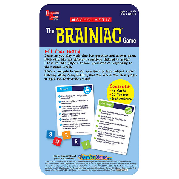Scholastic The Brainiac Game | Radar Toys