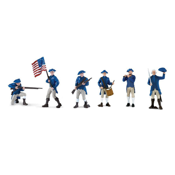American Revolutionary War Continental Army Toob Mini Figures Safari L ...