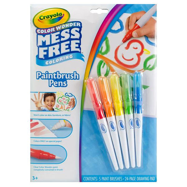 Crayola Color Wonder Mess Free Paint Brush Pens And Paper| Radar Toys