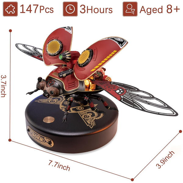 Robotime Rokr Scout Beetle Model Kit| Radar Toys
