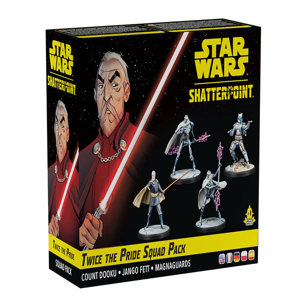Star Wars Shatterpoint Twice The Pride Count Dooku Squad | Radar Toys