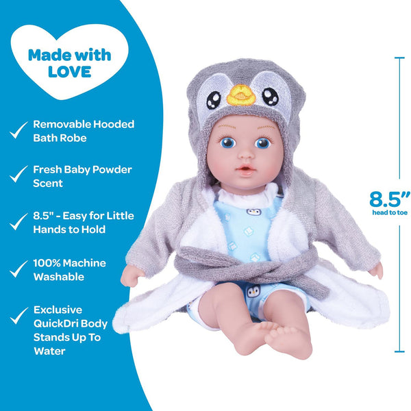 Adora Bath Time Baby Tots Penguin Outfit 7 Inch Doll | Radar Toys