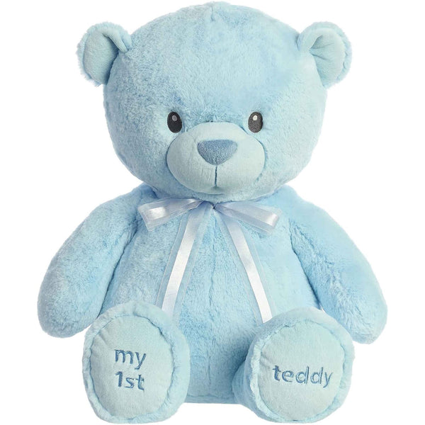 Aurora Ebba My First Teddy Blue 28 Inch Plush Figure | Radar Toys