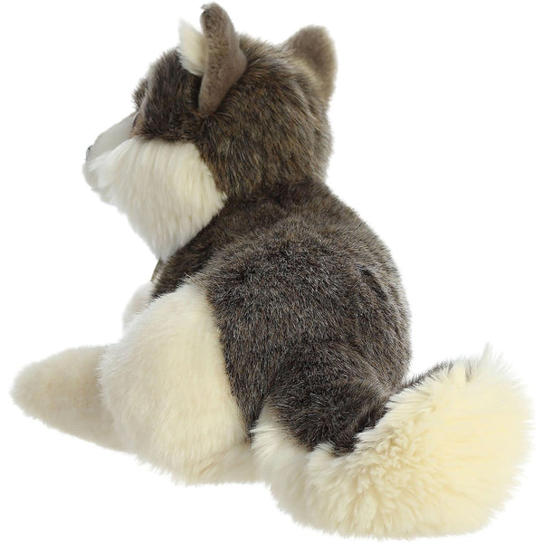 Aurora Miyoni Wolf Laying 15 Inch Plush | Radar Toys