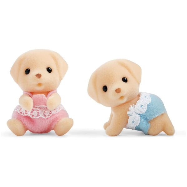 Calico Critters Yellow Labrador Twins Figure Set | Radar Toys
