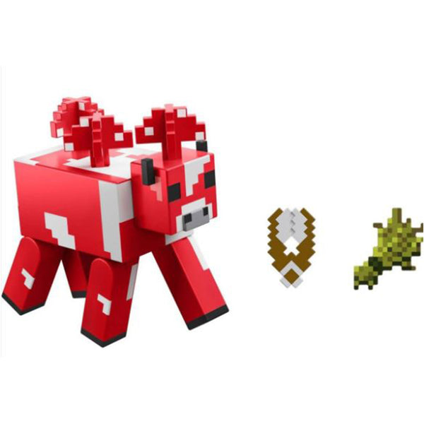 Mattel Minecraft Mooshroom Action Figure| Radar Toys