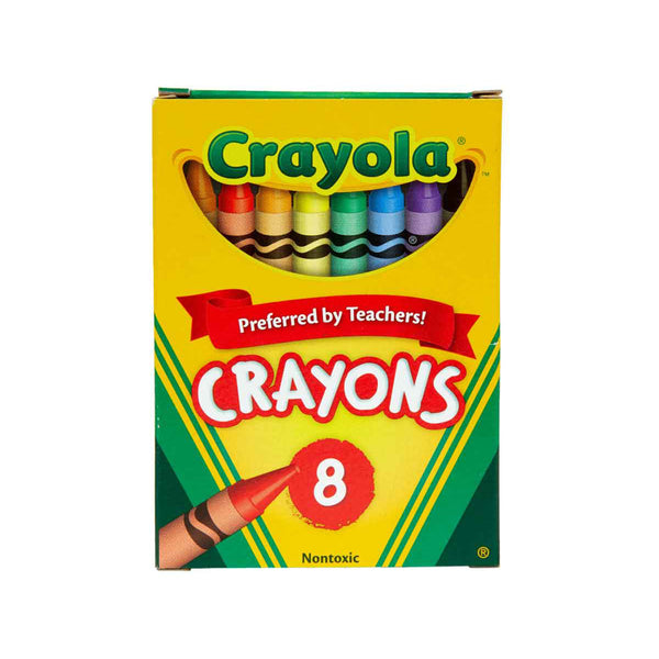 Crayola Crayons 8 Count Set | Radar Toys