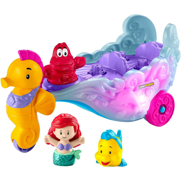 Fisher Price Little People Ariel's Light-Up Sea Carriage | Radar Toys