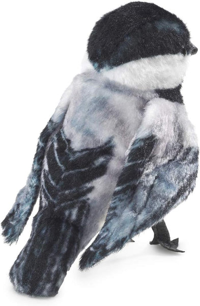 Folkmanis Mini Chickadee 5 Inch Plush Finger Puppet | Radar Toys