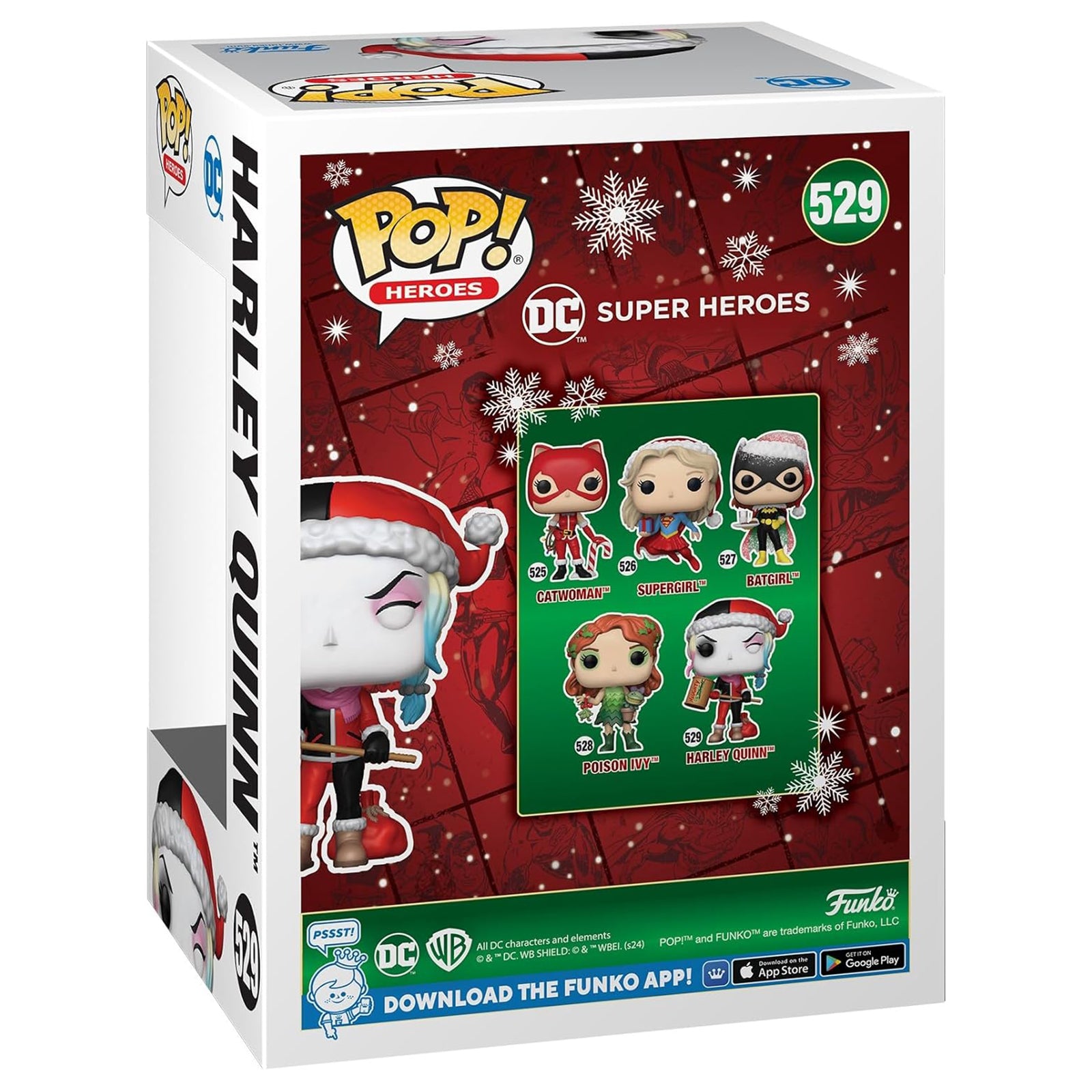 Funko DC Holiday 24 POP Harley Quinn Vinyl Figure | Radar Toys