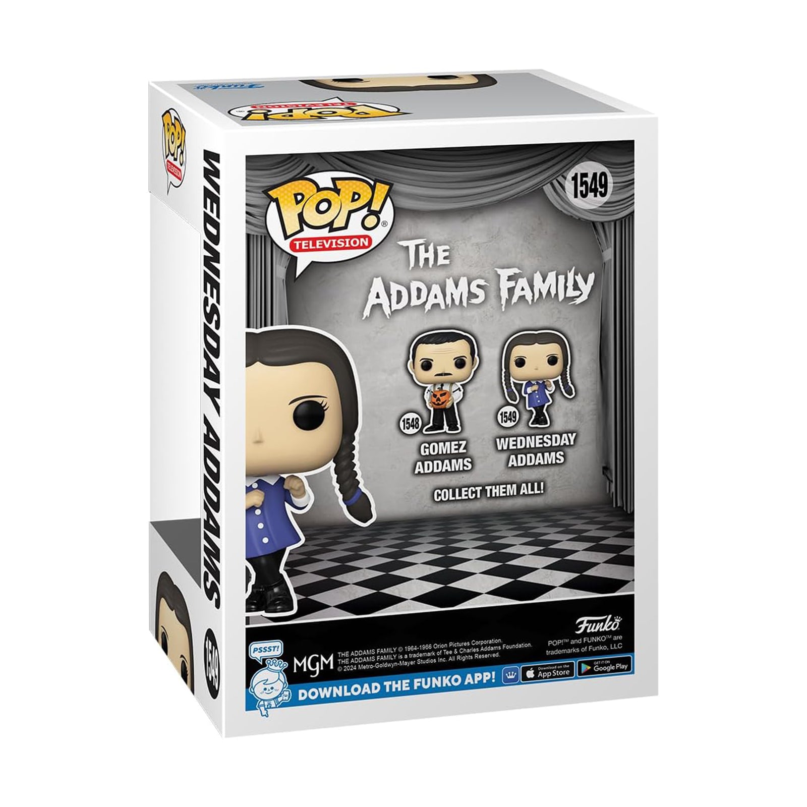 Funko The Addams Family POP Wednesday Addams Vinyl Figure | Radar Toys