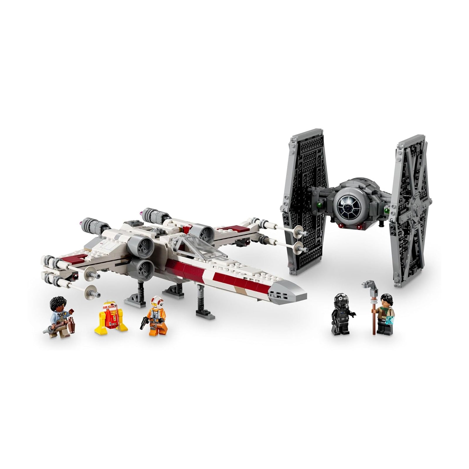 tie fighter x wing lego set