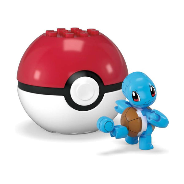 MEGA Pokemon Squirtle Poke Ball Building Set | Radar Toys