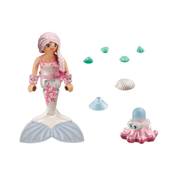 Playmobil Special Plus Mermaid Water Spray Octopus 71477 | Radar Toys