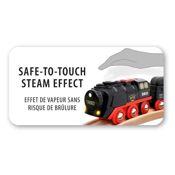 Ravensburger Brio Steam Train Battery Operated | Radar Toys