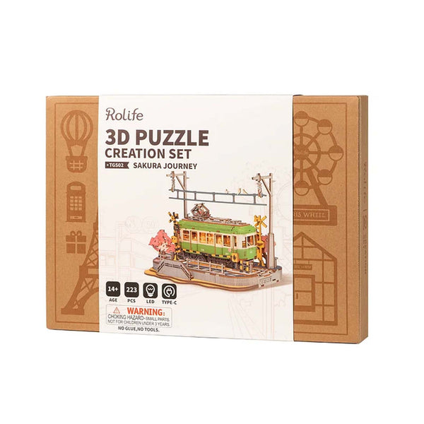 Rolife Creation Set Sakura Journey Building Set | Radar Toys