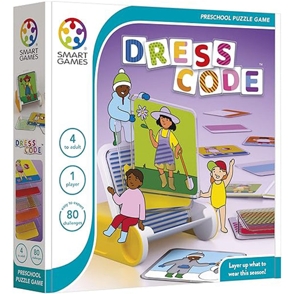 Smart Games Dress Code Preschool Puzzle Game | Radar Toys