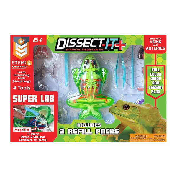 Top Secret Toys Super Lab Dissect It Synthetic Dissection | Radar Toys