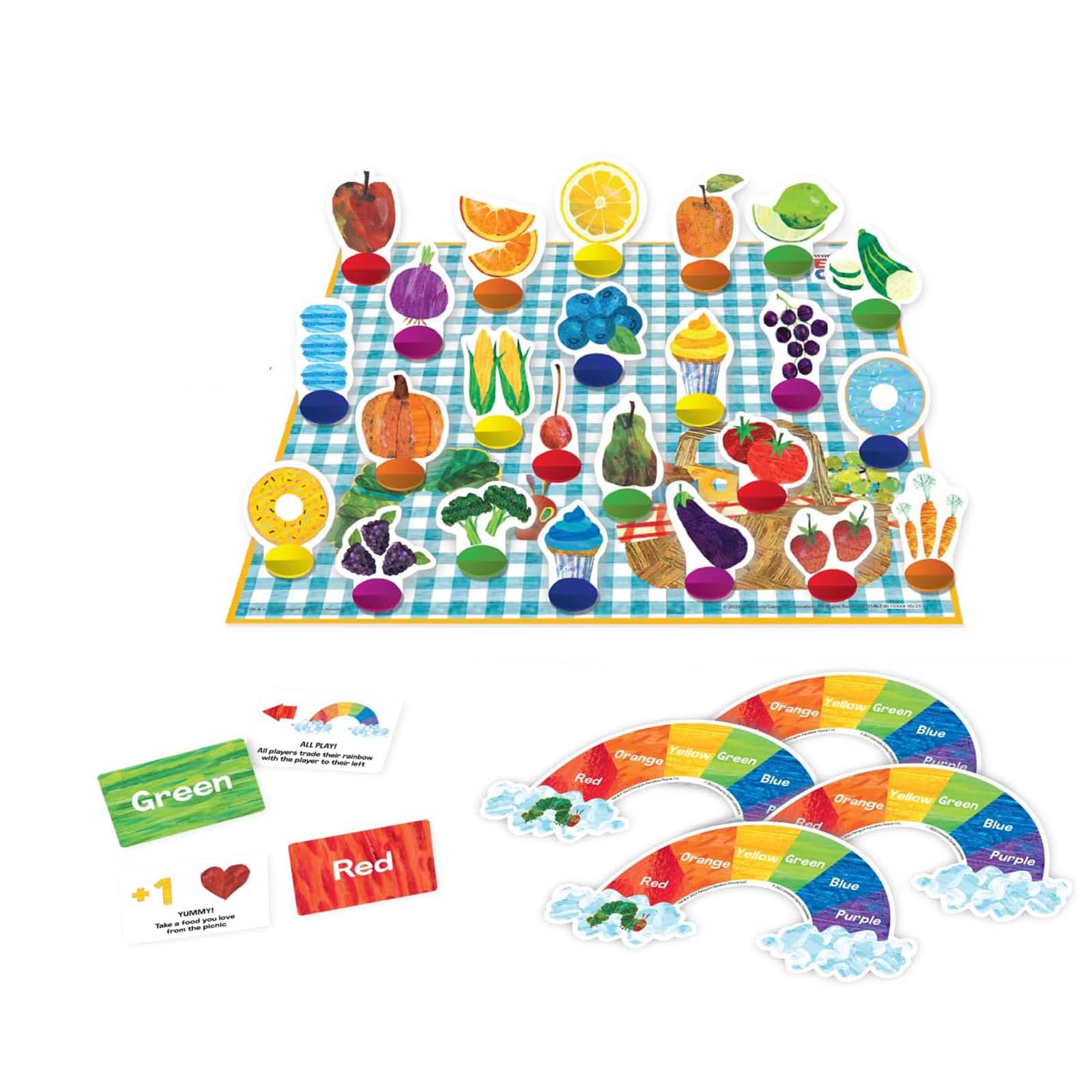 University Games Eric Carle Very Hungry Caterpillar Rainbow Picnic ...
