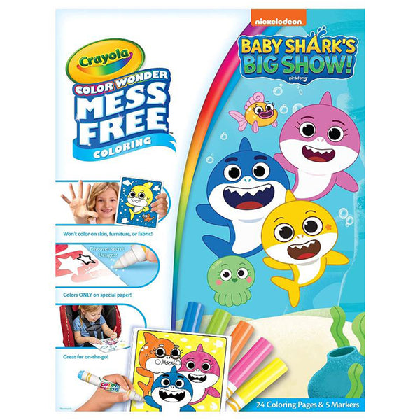 Crayola Color Wonder Mess Free Paint Brush Pens And Paper| Radar Toys