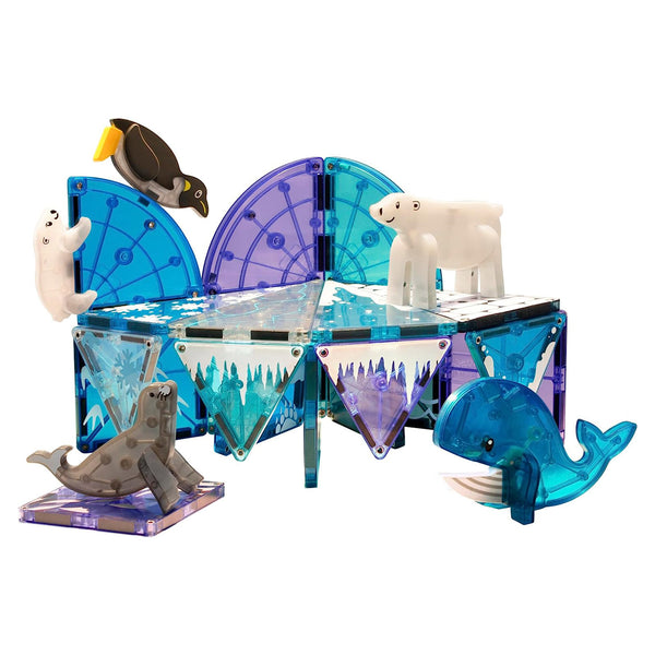 Magna-Tiles Metropolis 110 Piece Magnetic Tile Building Set| Radar Toys