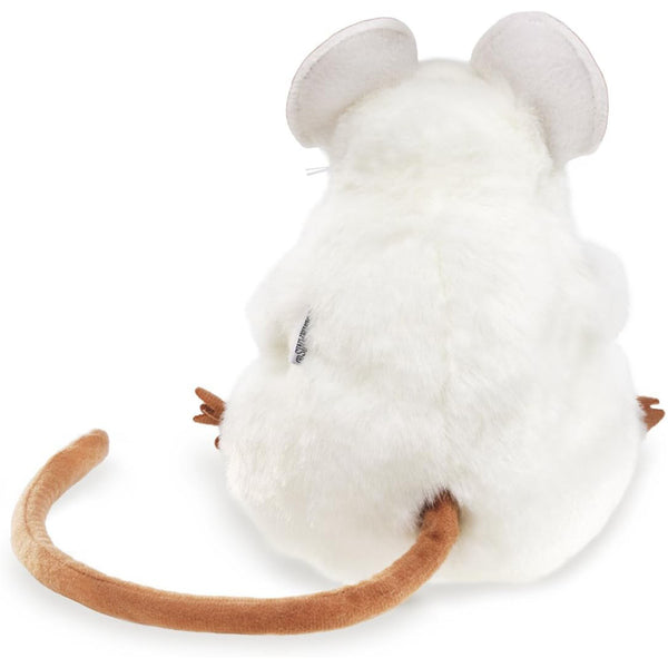 Folkmanis White Mouse 6 Inch Plush Puppet| Radar Toys