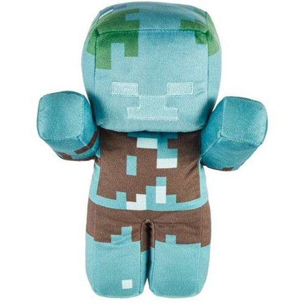 Mattel Minecraft Drowned Zombie 8 Inch Plush Figure| Radar Toys