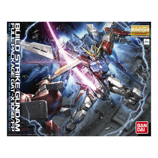 Bandai Gundam Build Fighters MG Build Strike Gundam Full Package 1:100 ...