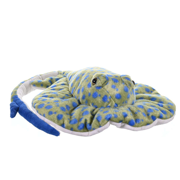 Wild Republic Cuddlekins Blue Spotted Ray 28 Inch Plush Figure| Radar Toys