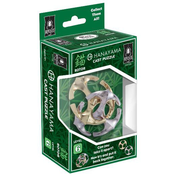 Hanayama Level 4 Planet Brain Teaser Cast Puzzle| Radar Toys