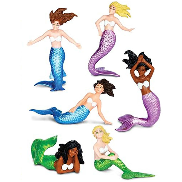 Safari Ltd Mermaids Mini Figures Toob 100810| Radar Toys