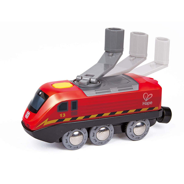Hape Charge And Go Crank Powered Train Engine| Radar Toys