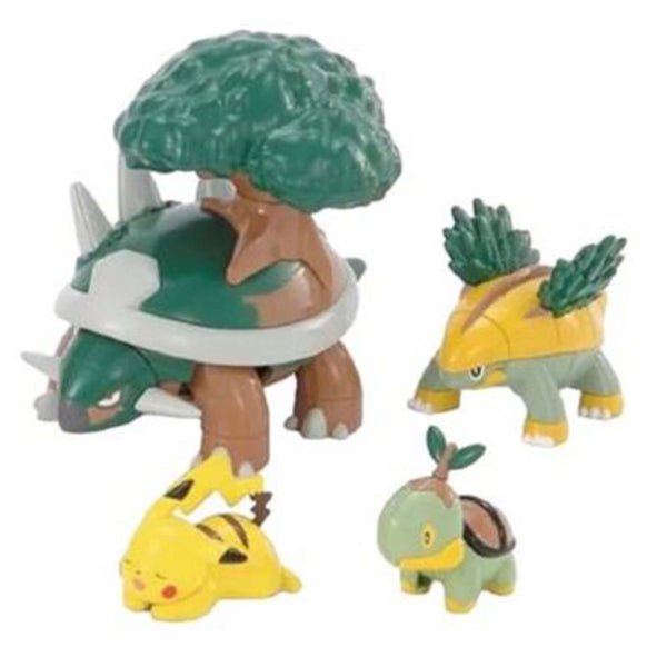 Bandai Pokemon Torterra Evolution Set Hobby Model Kit| Radar Toys