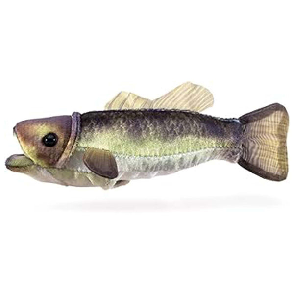 Folkmanis Largemouth Bass 6 Inch Plush Puppet| Radar Toys