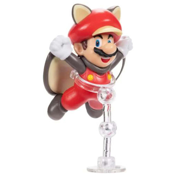 Jakks Pacific Super Mario Flying Squirrel Mario Wave 48 Figure| Radar Toys