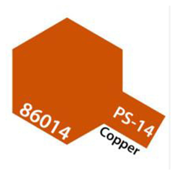 Tamiya Color PS-14 Copper Polycarbonate Spray Paint 100mL| Radar Toys