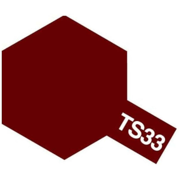 Tamiya Color TS-33 Dull Red Gloss Spray Lacquer 100mL| Radar Toys