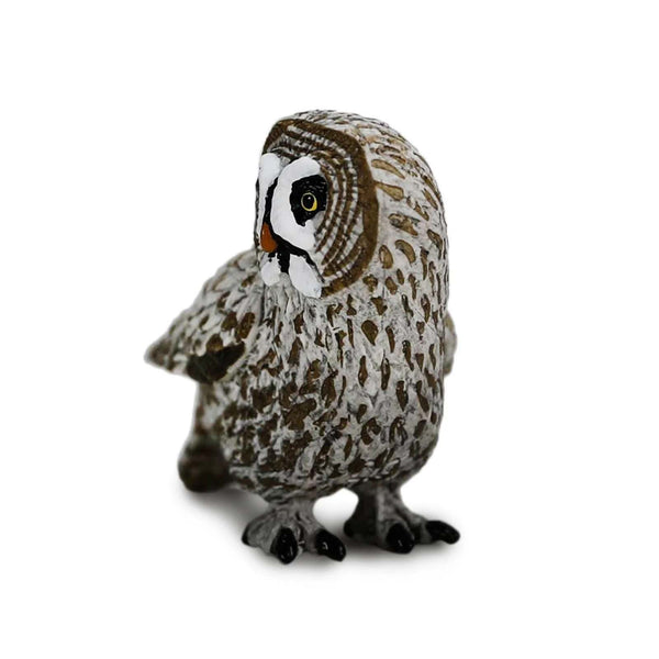 Safari Ltd Great Gray Owl Animal Figure | Radar Toys