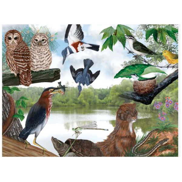 New York Puzzle Spring Trail 1000 Piece Jigsaw Puzzle| Radar Toys