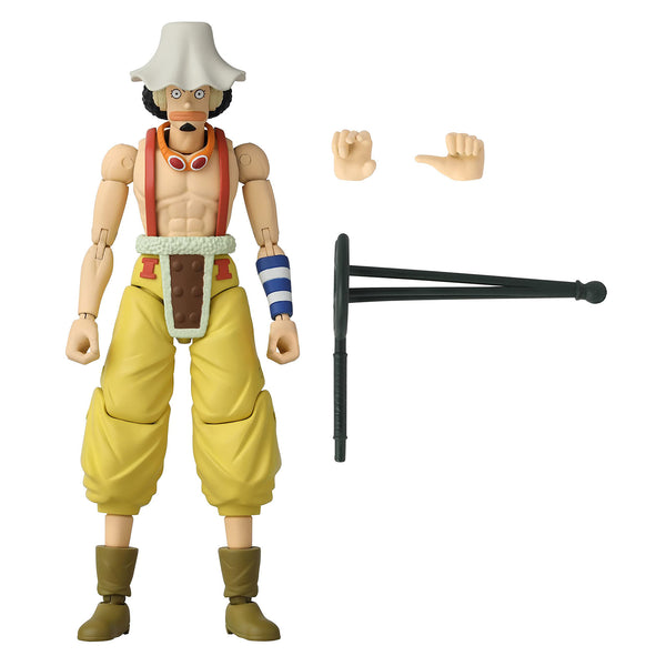 Bandai One Piece Anime Heroes Usopp Action Figure| Radar Toys