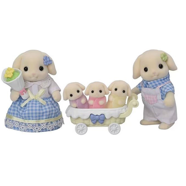 Calico Critters Flora Rabbit Family Figure Set CC2158 | Radar Toys