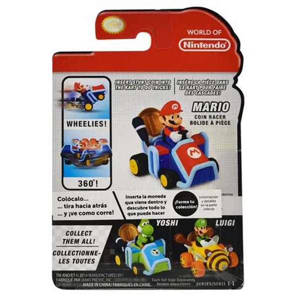 Jakks Pacific World Of Nintendo Coin Racers Mario And Stunt Coin Set ...