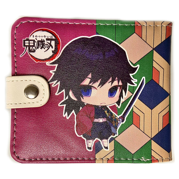 Demon Slayer Tanjiro Kamado And Giyu Tomioka Checkerboard Wallet| Radar ...