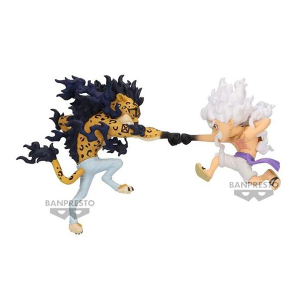 Bandai One Piece Egghead 3 WCF Log Stories Leopard Rob Lucci Figure ...