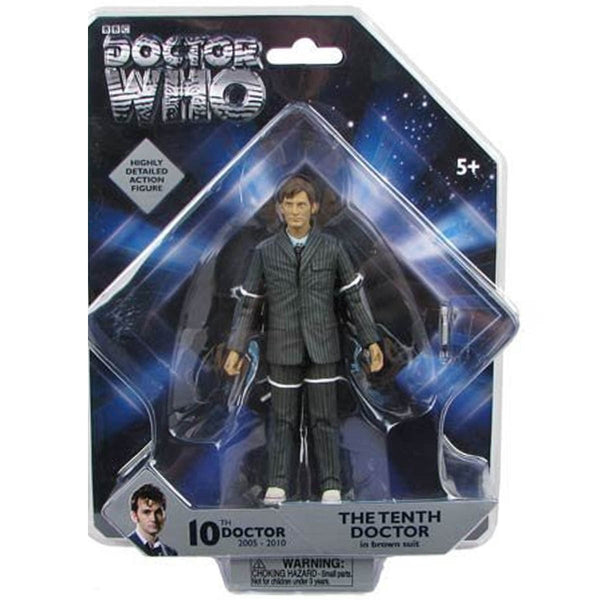 Doctor Who Tenth Doctor In Brown Suit Action Figure – Radar Toys