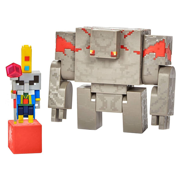 Minecraft Redstone Golem And Arch Illager Action Figure | Radar Toys