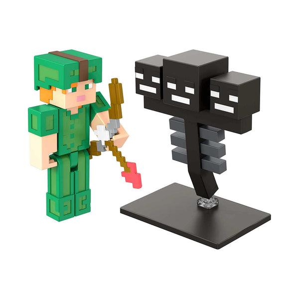 Minecraft Alex Vs Wither Figure Set | Radar Toys