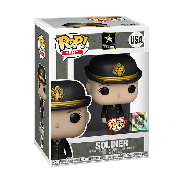 Funko Military Pop Army Female Soldier Vinyl Figure | Radar Toys