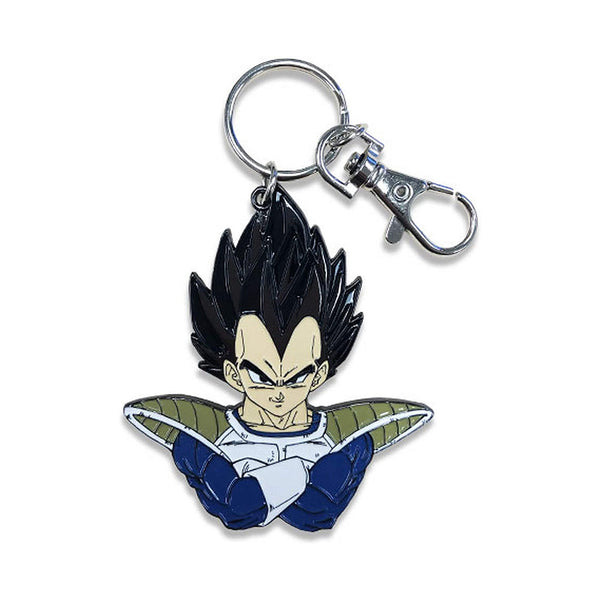 Dragon Ball Z Vegeta Torso Metal Keychain | Radar Toys